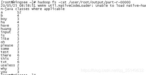 大数据分析技术之mapreduce实践：词频统计（九）明曦君的博客 Csdn博客