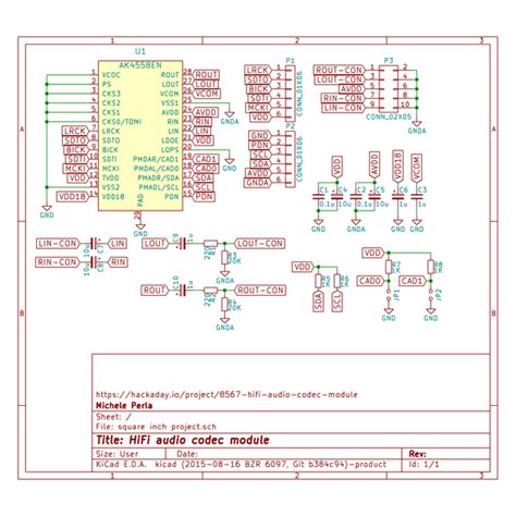 HiFi Audio Codec Module Hackaday Io