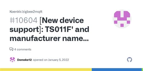 New Device Support Ts011f And Manufacturer Name Tz3000bfn1w0mm