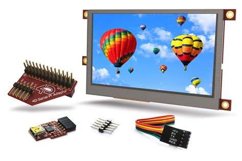 Add Touchscreen Display Module Starter Kits To Raspberry Pi