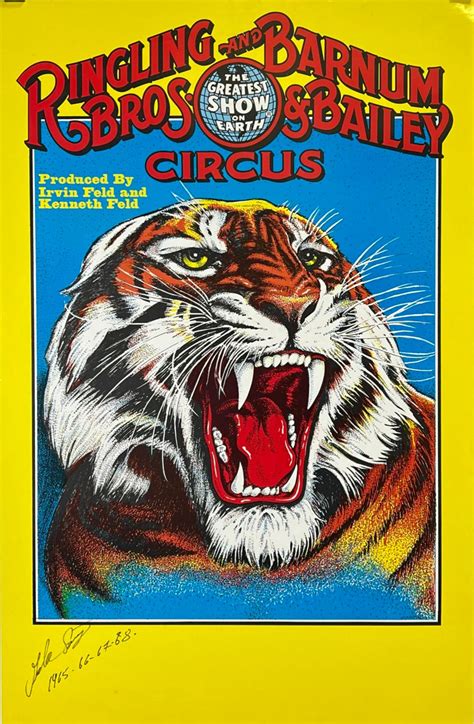 Sold Price RINGLING BROS BARNUM BAILEY CIRCUS POSTER Invalid Date EDT