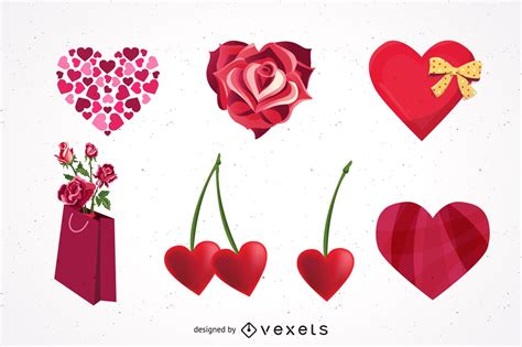 Descarga Vector De Día De San Valentín 08