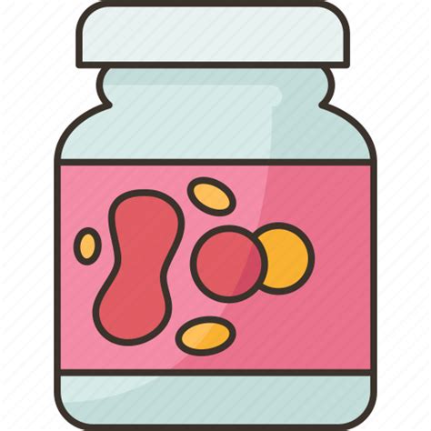 Probiotics Vitamin Supplements Bacteria Healthy Icon Download On