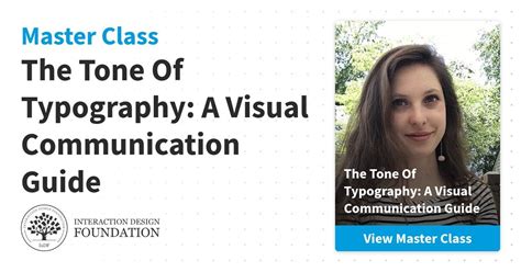The Tone Of Typography A Visual Communication Guide Ux Master Classes