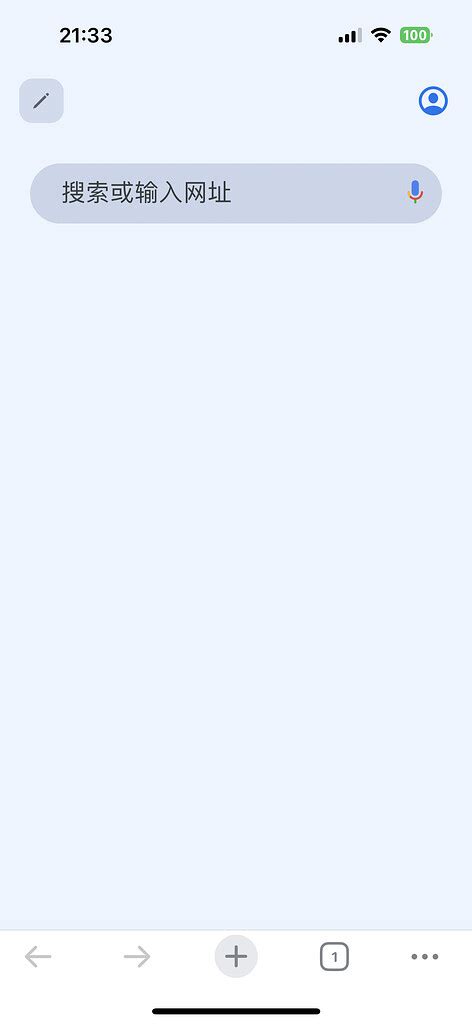 IOS上chrome浏览器这样光秃秃的都不支持把书签摆放在主页面上吗 搞七捻三 LINUX DO