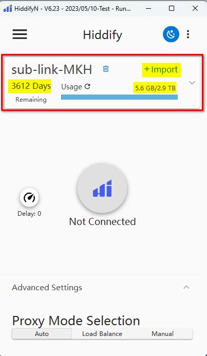 Tutorial For HiddifyN Software Hiddify