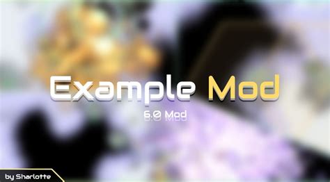 GitHub Mew1234567899 ExampleMod 1 You Can Use Multiple Lib To Enjoy