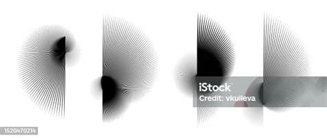 추상적인 곡선 뾰족한 요소가 설정되었습니다 방사형 나선형 스포크 개체 컬렉션입니다 얇은 가시 반원 모양과 포스터 콜라주 장식을 위한 각진 햇살 번들 벡터 블랙 미래형 팩