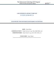 CST DFC610 Project 4 Lab Experience Report Docx The Cybersecurity