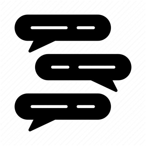Dialog Message Dialogue Chatting Conversation Icon Download On Iconfinder