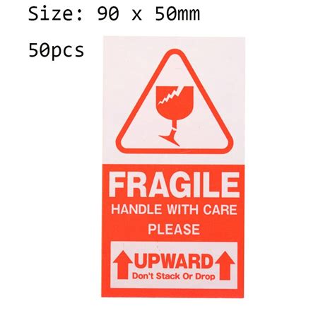 40 50 100 240pcs Fragile Warning Label Sticker Fra Grandado