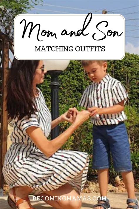 17 Mom And Son Matching Outfits That Will Melt Your Heart 2024
