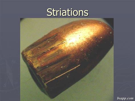 Ppt Ballistics Comparison Techniques For Bullet Analysis Powerpoint Presentation Id 9627111