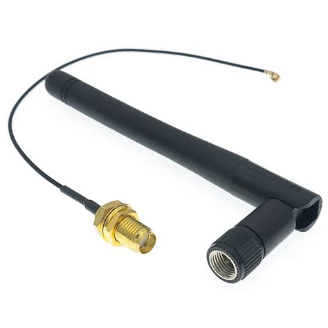 ipex to sma female external adapter sma male antenna for 2 4g wifi module