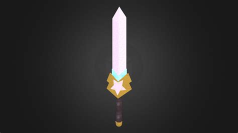 Steven Universe Connies Sword 3d Model By Moon Hermit Moonhermit [76df85a] Sketchfab