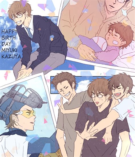 Baseball Anime Dia No Ace Miyuki Kazuya Ace Of Diamonds Daiya We