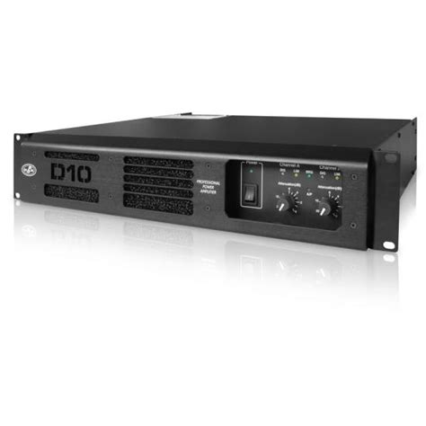 DAS AUDIO D-10, усилитель звука, 2 канала, 2х750 Вт/4 Ом.