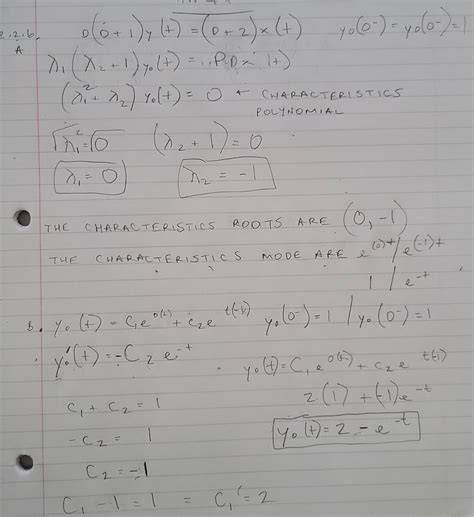 Solved Repeat Prob For D D Y T D X T And Chegg Com