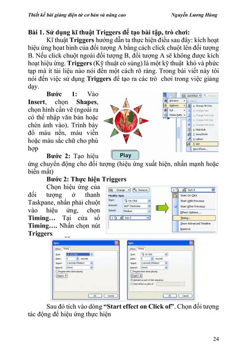 Huong dan su dung Powerpoint 2019 - van le - Trang 24 | PDF lật trang trực tuyến | PubHTML5