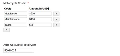 How Can I Properly Use The Configurable List Widget With The Calculate