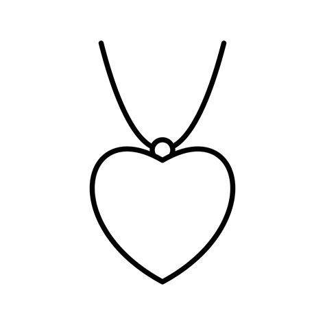 Locket Vector Icon 14485310 Vector Art At Vecteezy