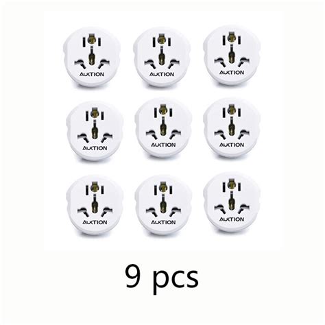 Universele Auktion 16A Euro Converter Plug 2 Ronde Grandado
