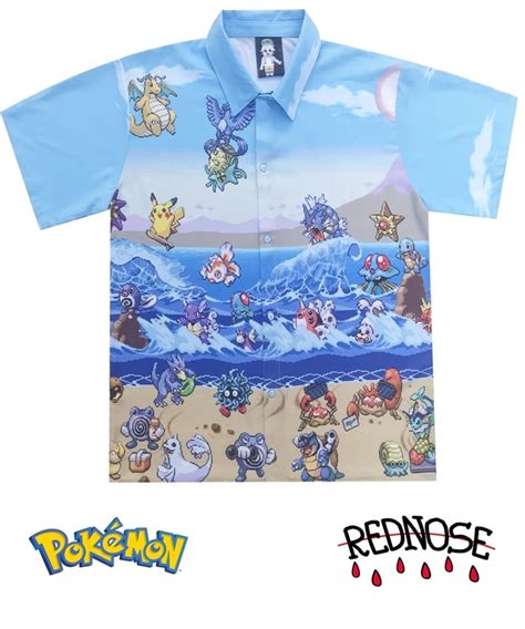 Camisa Pokemon Playa Comprar En Rednose