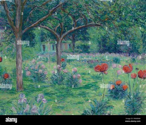 Blanche Hoschedé Monet Le jardin de Monet à Giverny Stock Photo Alamy