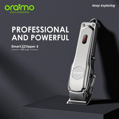 Oraimo Smartclipper2 Super Powerful Professional Cordless Hair Clipper