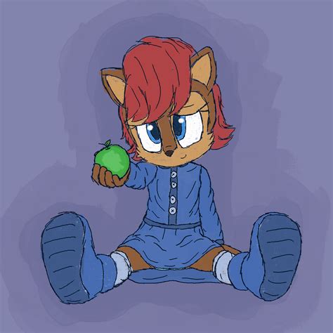 Sally Sitting Pretty By Theowlgoesmoo On Deviantart