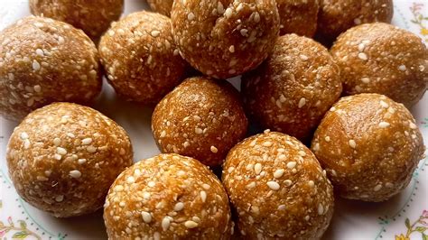 Til Ke Laddu Sesame Seeds Laddu Candid Treat
