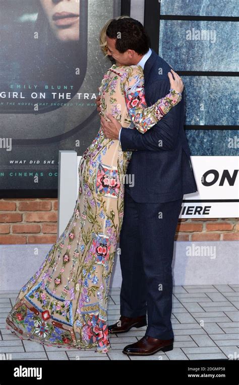 Emily Blunt And Luke Evans Attending The World Premiere Of The Girl On