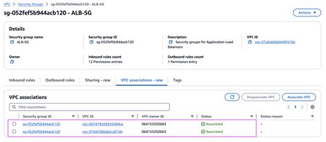 Simplify Amazon Vpc Security Groups Management With Vpc Associations