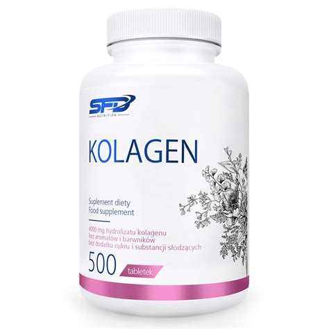 Kolagen Hydrolizat Kolagenu 500 Tabletek Sfd Nutrition • 49 Zł