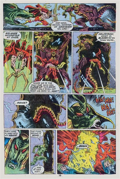 Hellstrom Marvel Vs Blue Devil Dc Battles Comic Vine