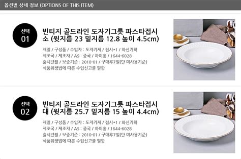 빈티지 골드라인 금테 엔틱 파스타 스파게티 샐러드 볶음밥 접시 그릇