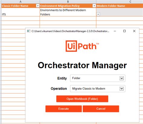Orchestrator Manager Migrate Classic To Modern Marketplace UiPath