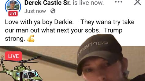 Deleted Derek Derkie Castle Facebook Live 71424 1215 Am Derkies