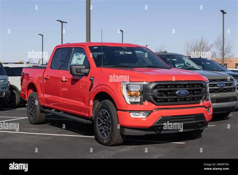 Zionsville February Ford F X SuperCrew At A Dealership The Ford F Is