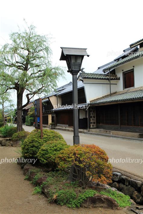 初秋の北国街道海野宿 写真素材 4835765 フォトライブラリー Photolibrary