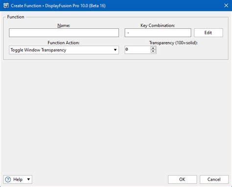 Custom Functions • Help Guide • Displayfusion By Binary Fortress Software