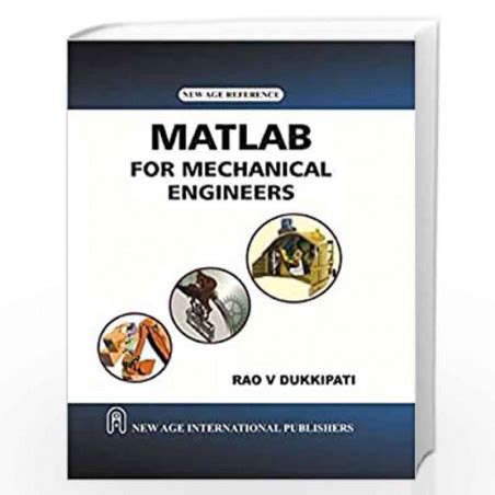 MATLAB For Mechanical Engineers By Dukkipati Rao V Buy Online MATLAB