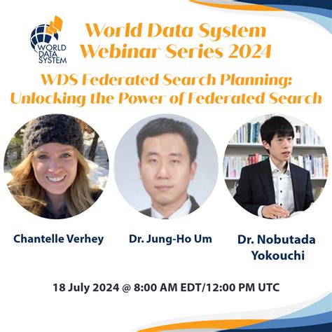 Webinars World Data System