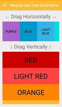 Overscroll Decor Android Arsenal