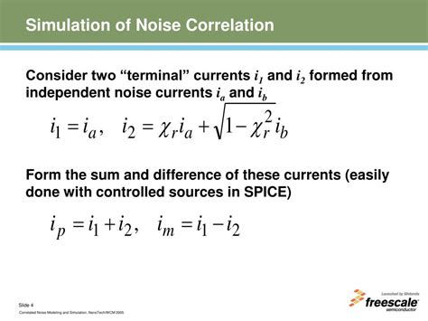 Ppt Correlated Noise Modeling And Simulation Colin Mcandrew Geoffrey