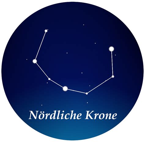 Sternbild Nördliche Krone Corona Borealis deinstern24 de