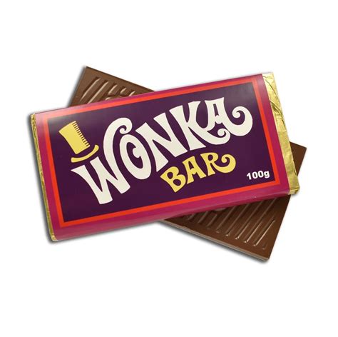 Wonka Chocolate Bar 100g Wonka Chocolate Bars Shop Inc