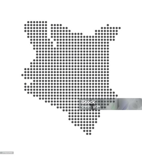 케냐 점선 지도 점으로 형성된 지도 벡터 일러스트 레이 션 0명에 대한 스톡 벡터 아트 및 기타 이미지 0명 나이로비