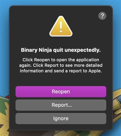 Binary Ninja Not Opening On Macos Ventura 131 M1 · Issue 3853