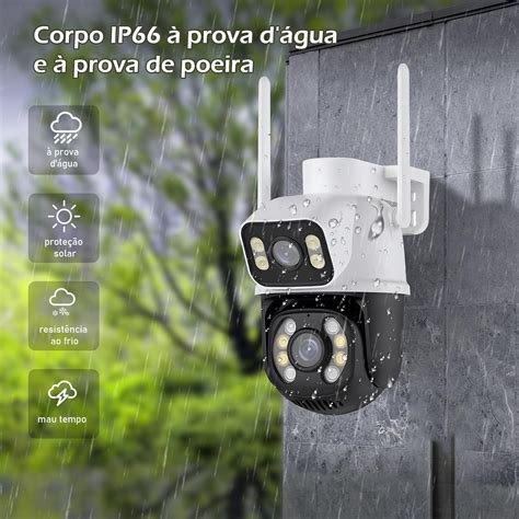 Review da Câmera IP Sem Fio de Segurança Externa HD 3MP Vale a pena